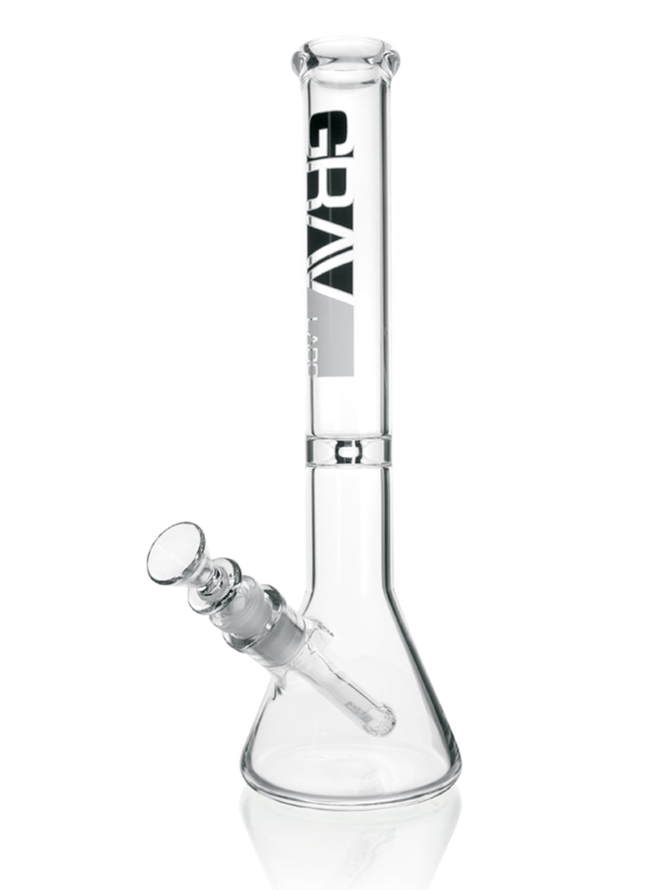 GRAV 8" Beaker Water Pipe - Clear – chosty.com